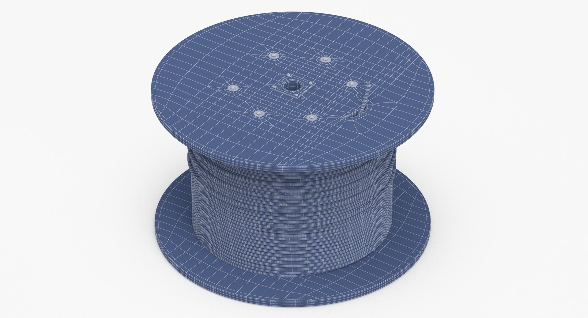 3D Wood Spool 01 Model - TurboSquid 1942123