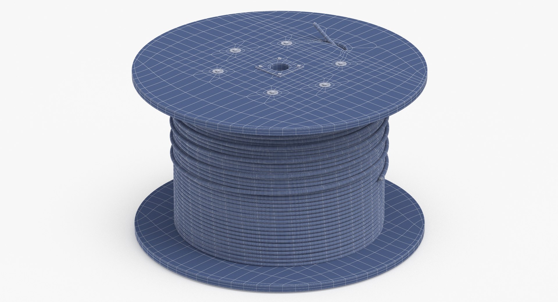 3D Wood Spool 01 Model - TurboSquid 1942123