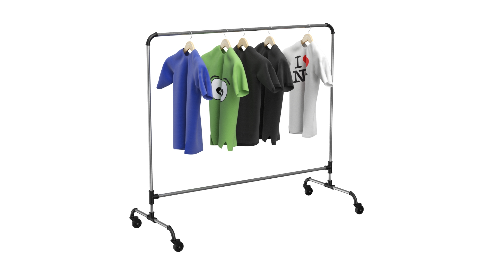 Clothes Stand 3D Model - TurboSquid 1849594