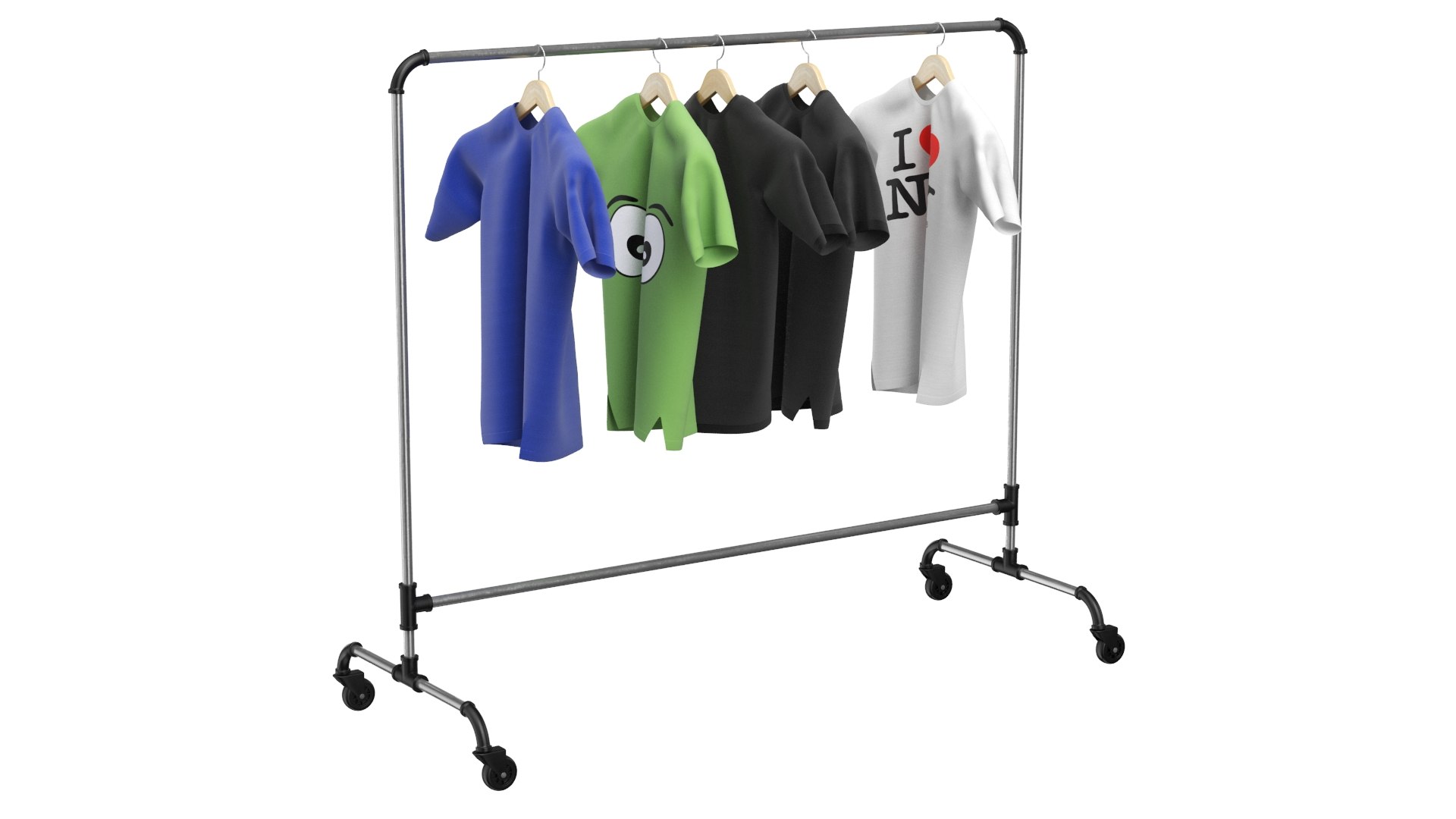 Clothes Stand 3D model - TurboSquid 1849594