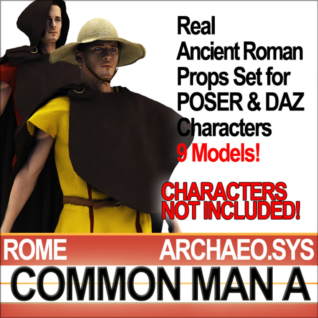 Props Set Daz Poser 3ds