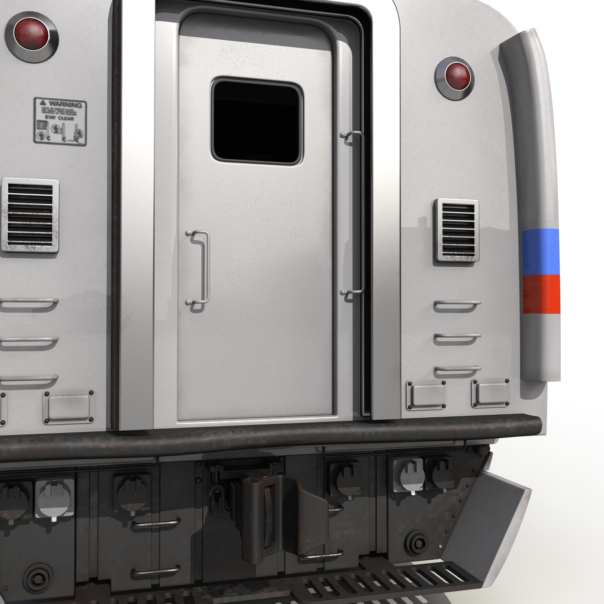 speed train locomotive generic 3d model