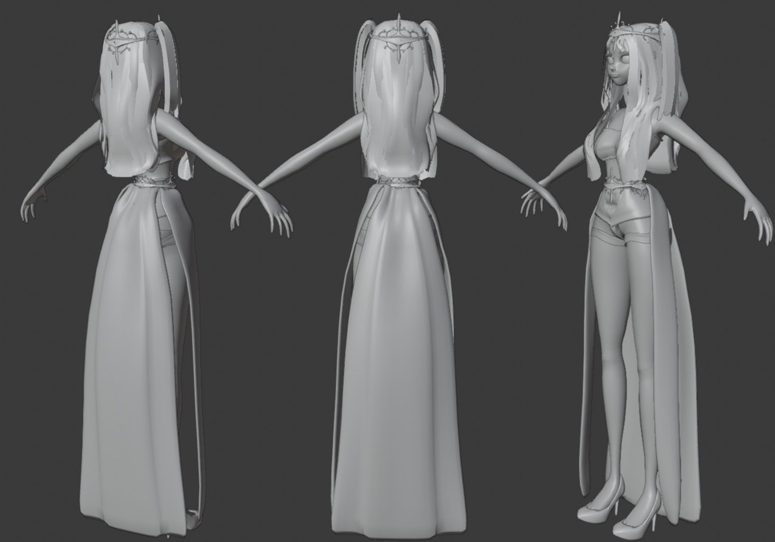 Pink Princess Model - TurboSquid 1884569