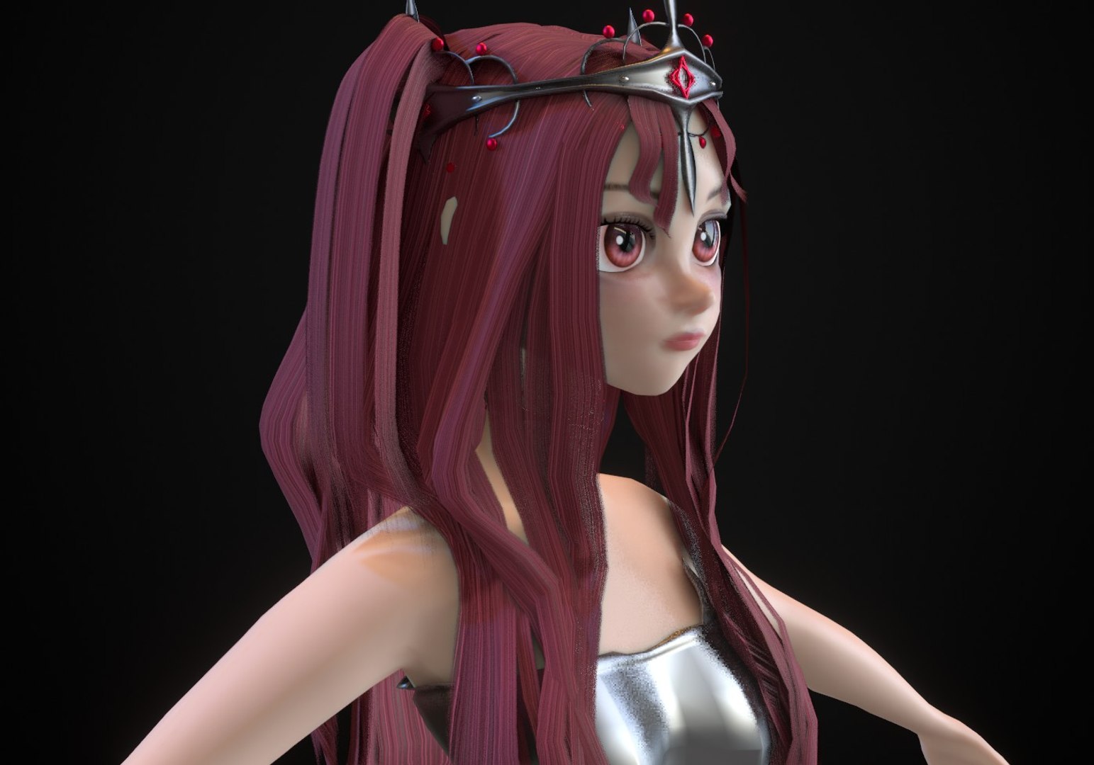 Pink Princess Model - TurboSquid 1884569