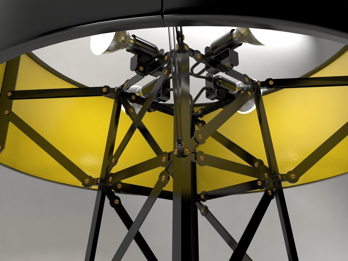 3D Model Construction Lamp - TurboSquid 1175789