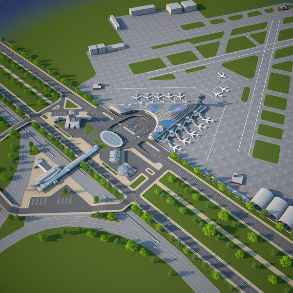 3d airport