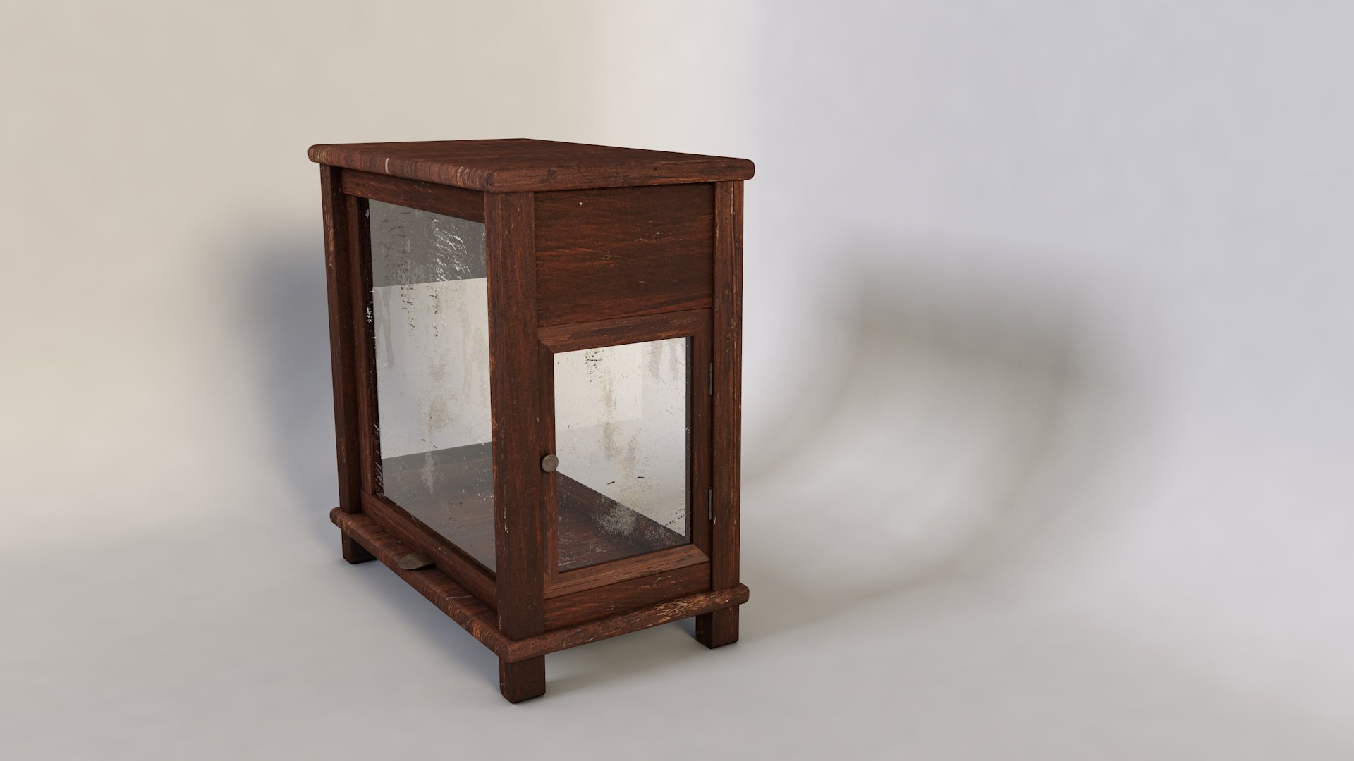 Mini-armory Arrmoire Meuble 3d C4d