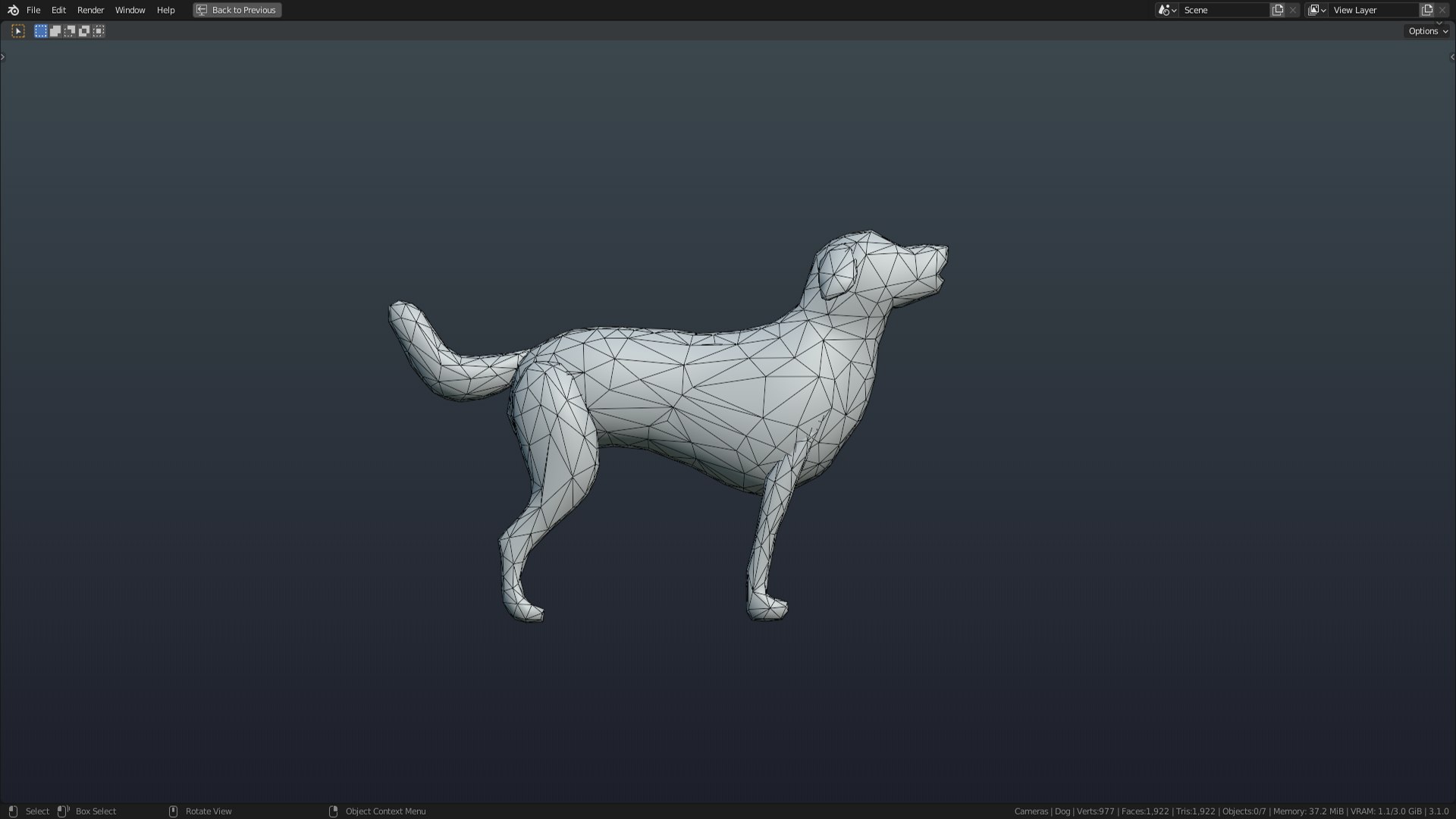 Low Poly Dog Rigged With Realistic Texture 3D Model - TurboSquid 1876100