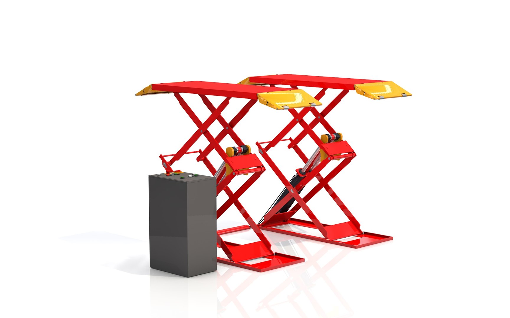 Garage lifting car animation 3D model - TurboSquid 1435893