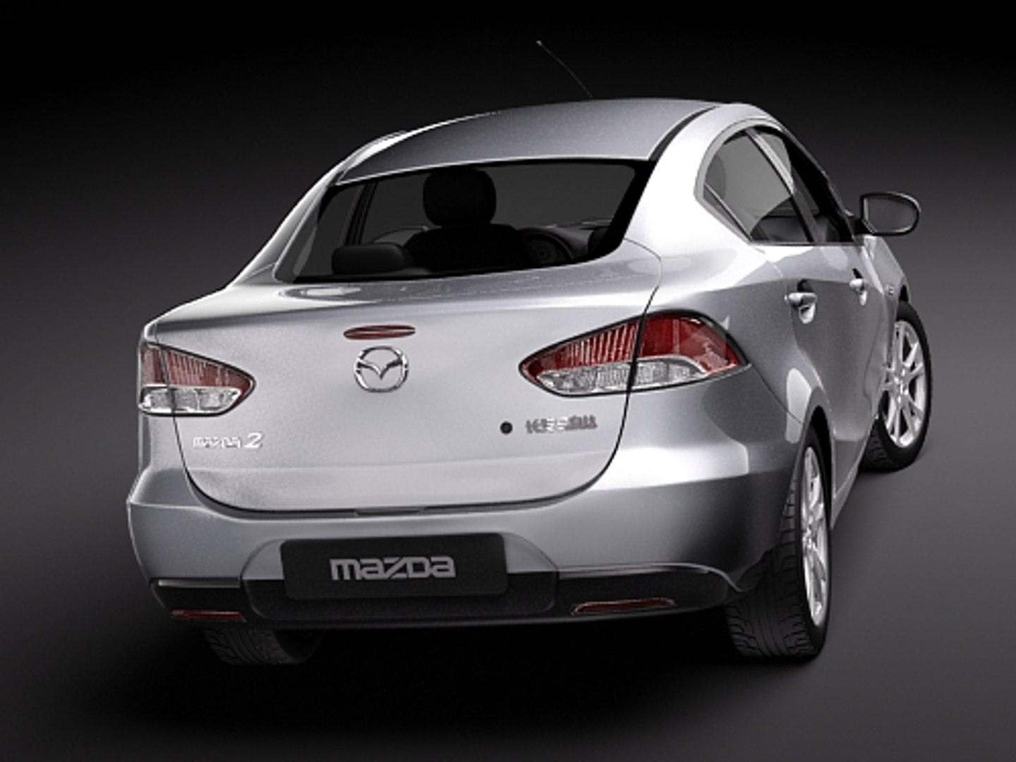 3ds mazda 2 sedan 2009