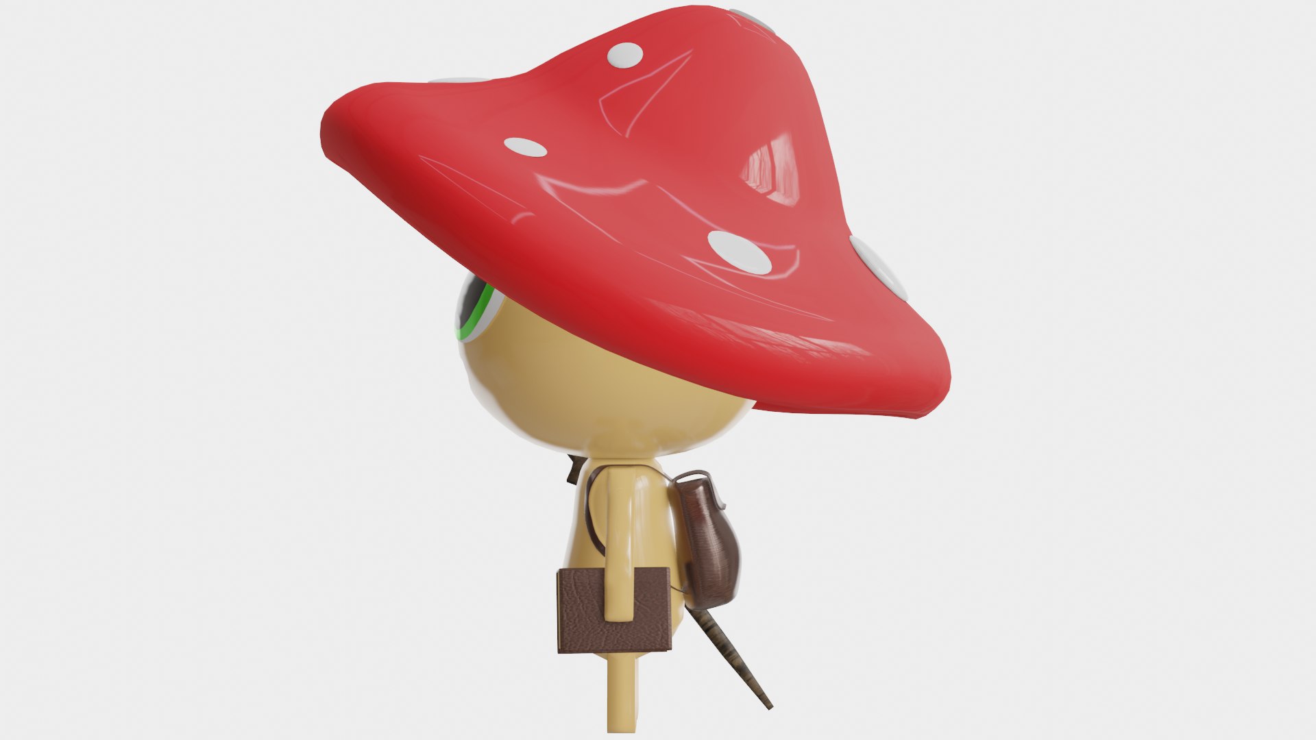 Mushroom Wizard 3D Model - TurboSquid 2125388