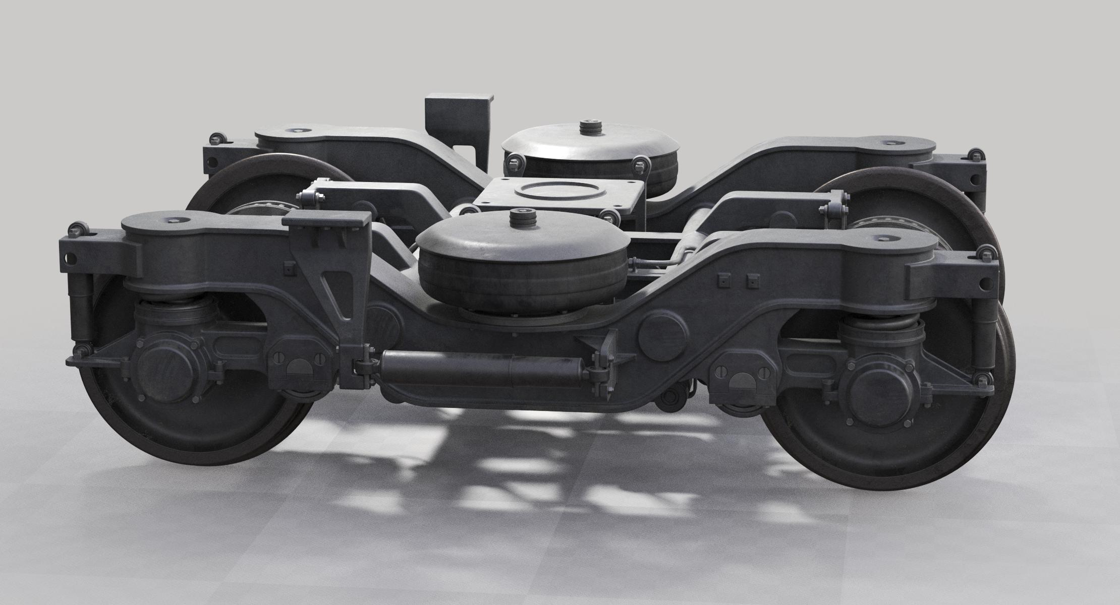 modelo 3d Tren Bogie (1) - TurboSquid 1336007