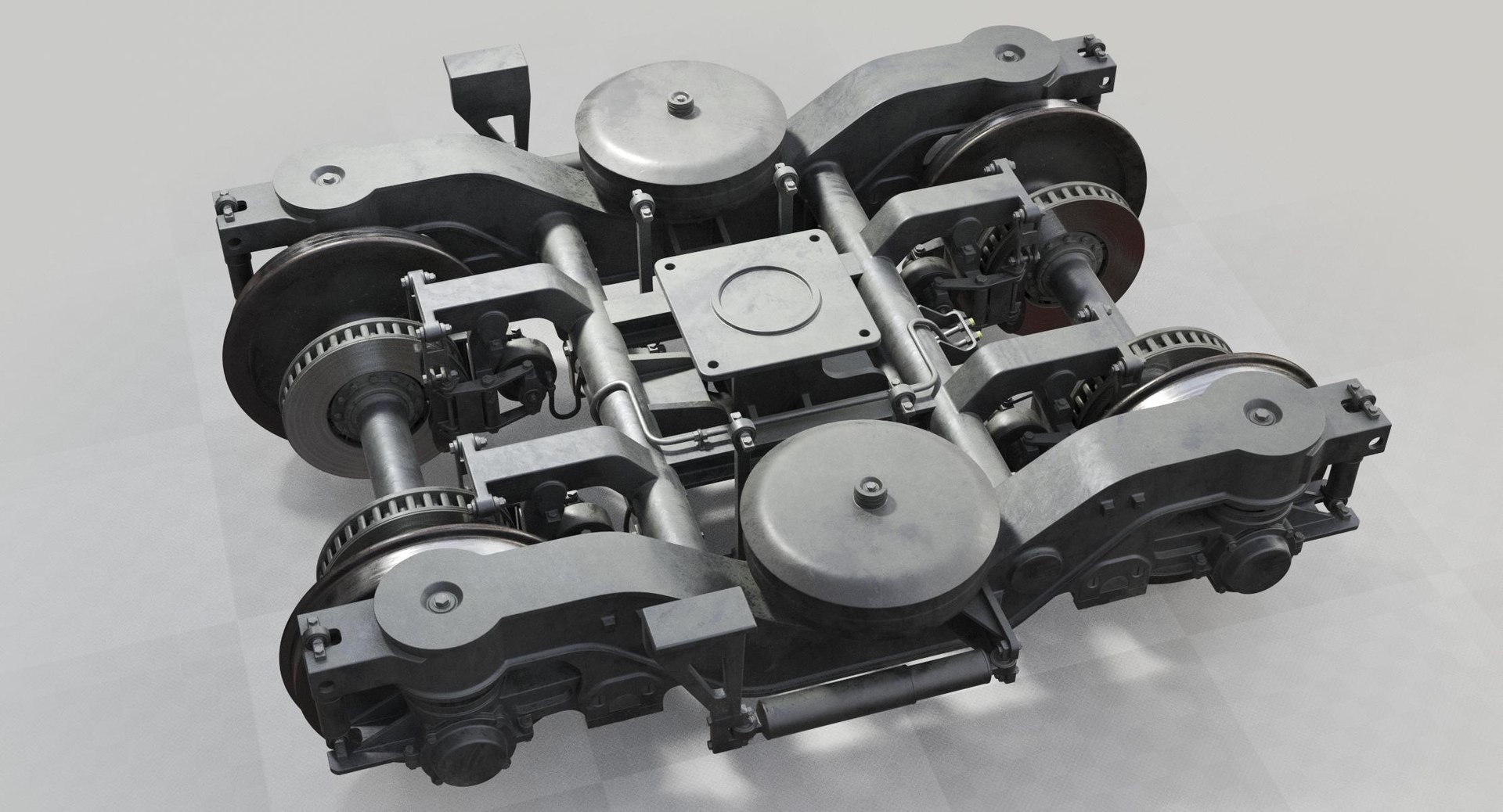 Train Bogie 3D Model - TurboSquid 1336007