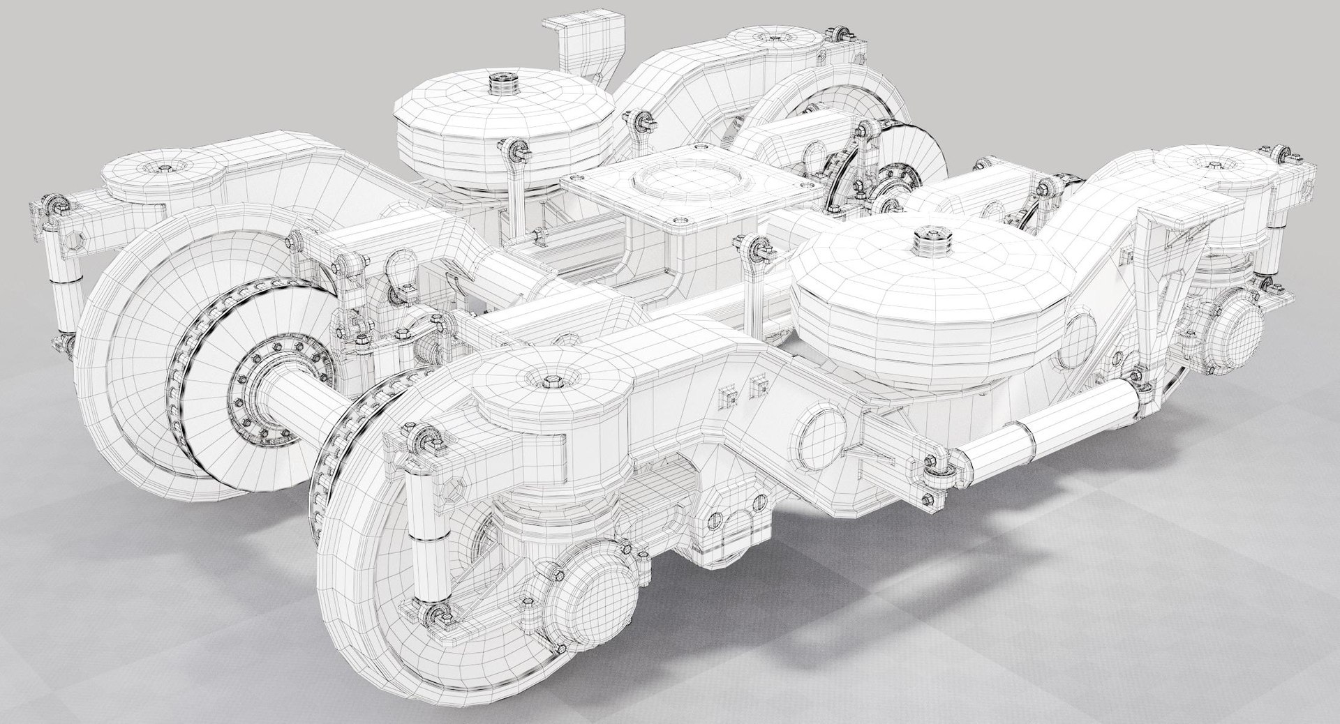 Train Bogie 3D Model - TurboSquid 1336007