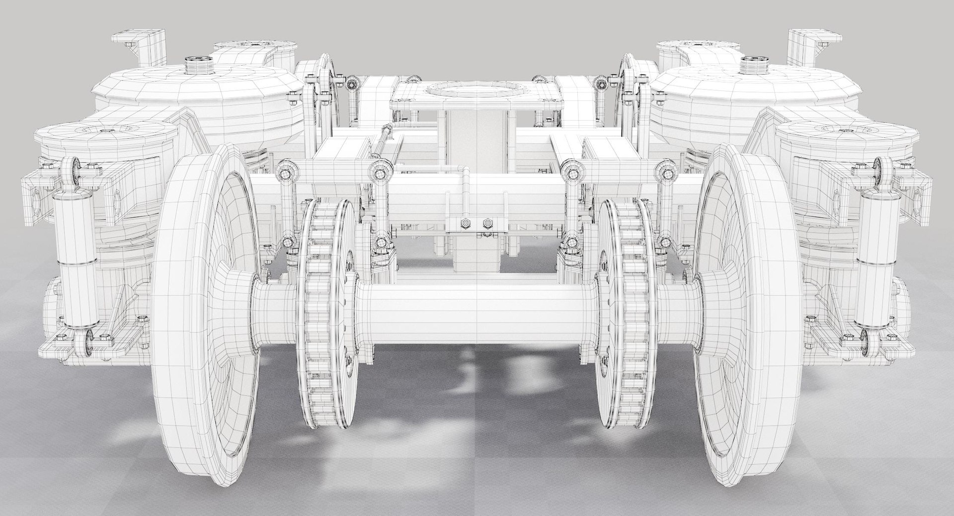 Train Bogie 3D Model - TurboSquid 1336007
