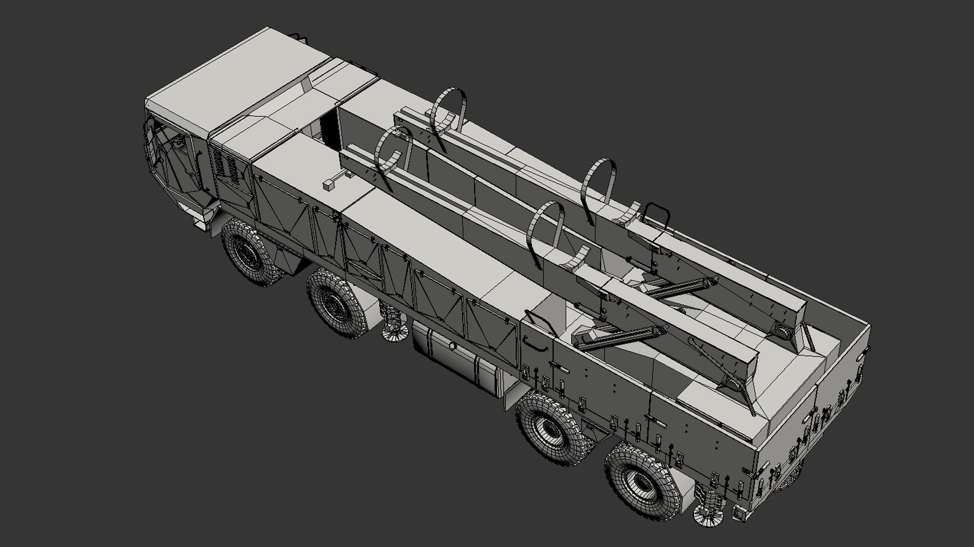 3D Zolfaghar Iranian Road-mobile Missile - TurboSquid 1983542
