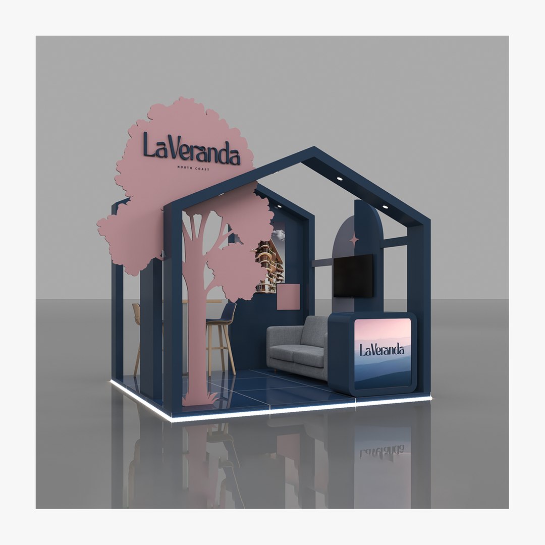 Booth 3X3m 3D model - TurboSquid 2003472