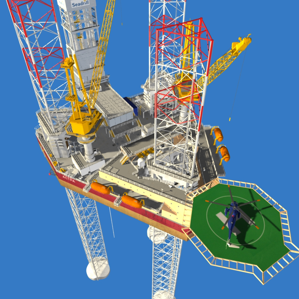 obj jack oil rig