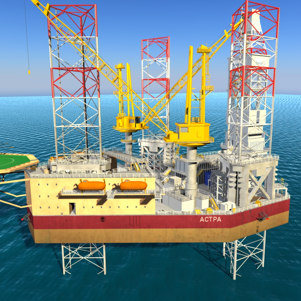 obj jack oil rig