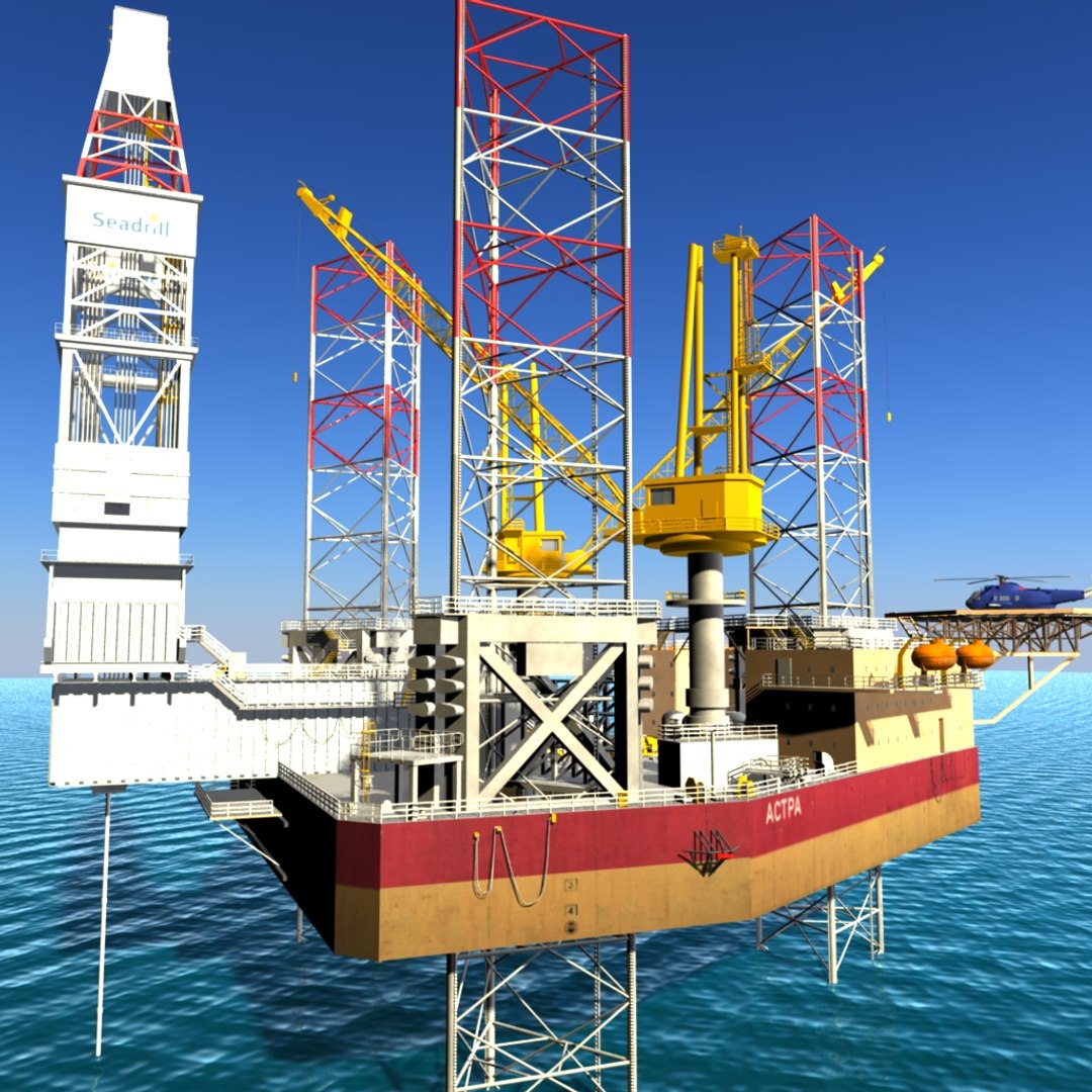 Obj Jack Oil Rig