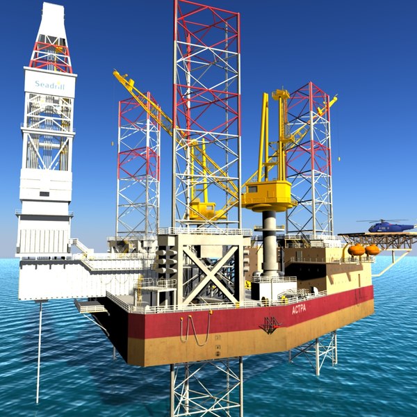 obj jack oil rig