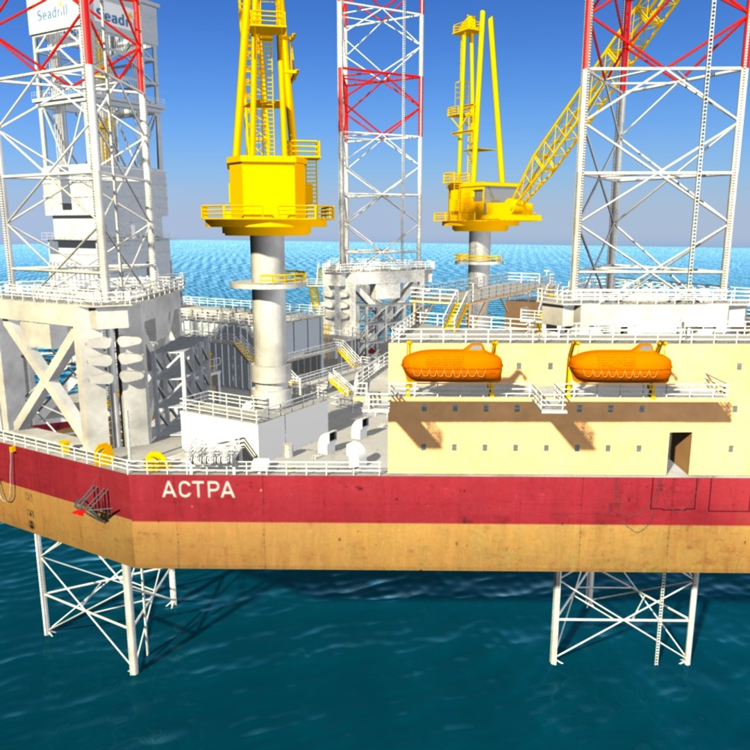 Obj Jack Oil Rig