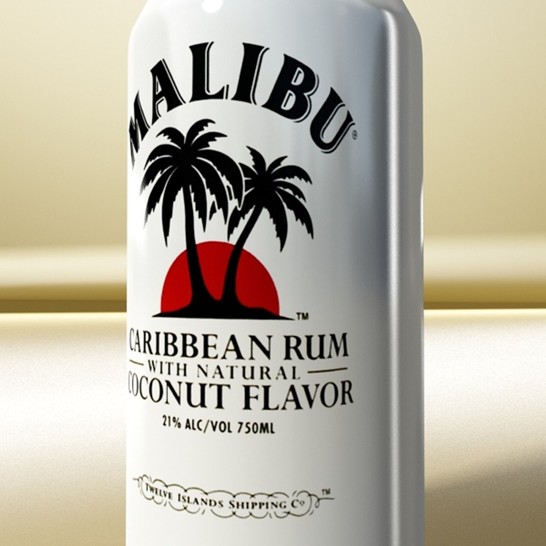 Malibu Bottle Cocktail Shot S