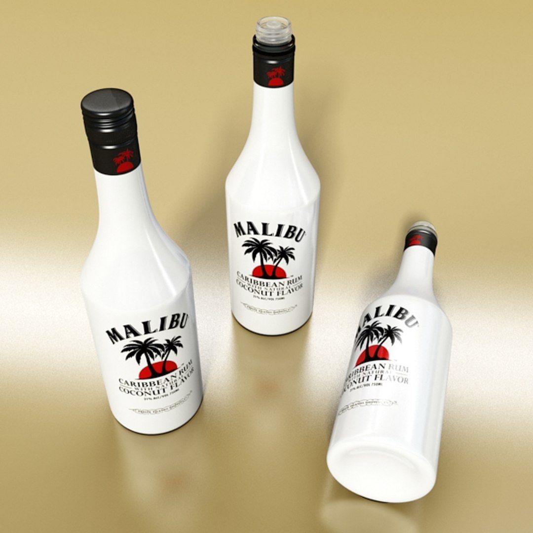 Malibu Bottle Cocktail Shot S