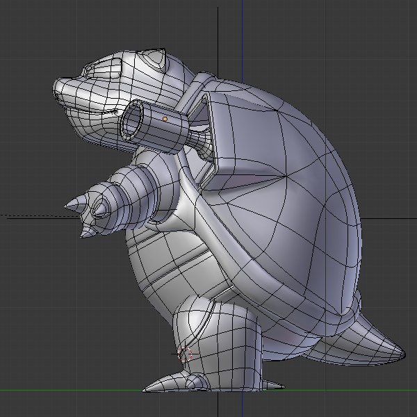 3d model of pikachu charizard blastoise