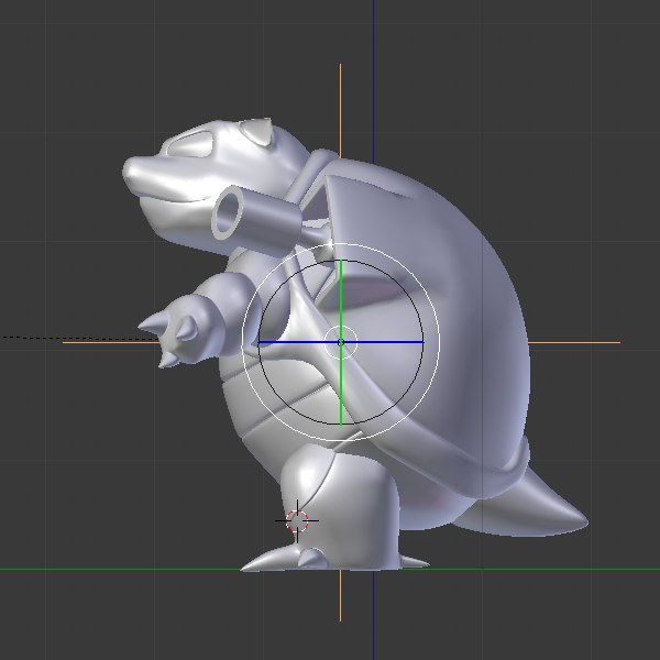 3d model of pikachu charizard blastoise