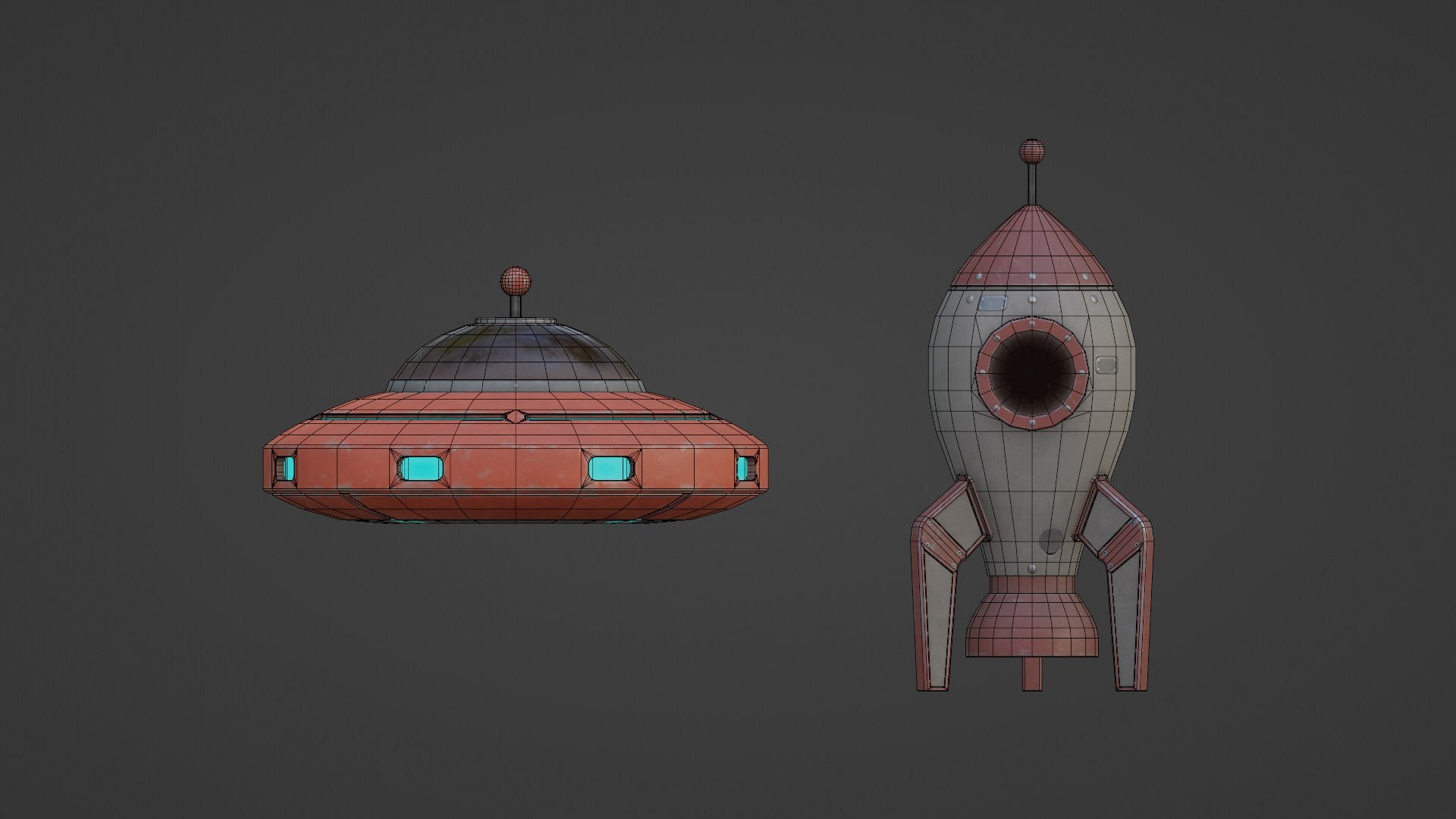 SpaceShips 3D Model - TurboSquid 2059475