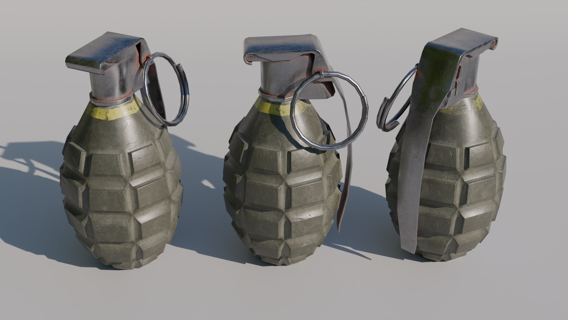 MK 2 Frag Grenade 3D Model - TurboSquid 2295019