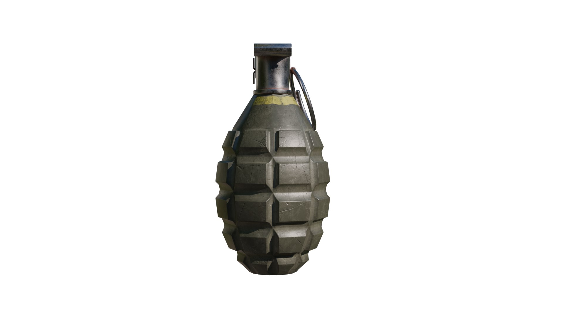MK 2 Frag Grenade 3D Model - TurboSquid 2295019