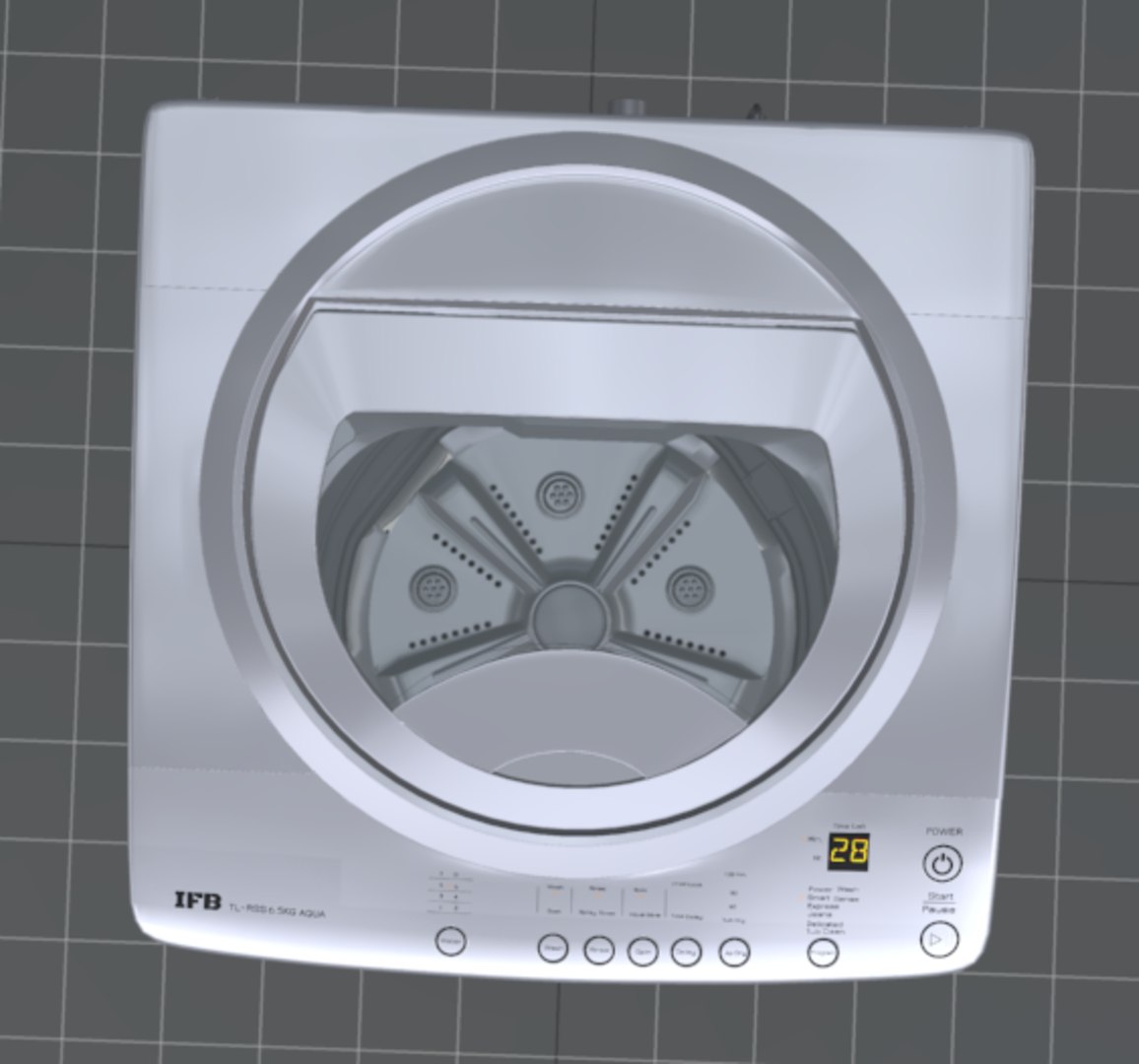 IFB 6 Kg Fully-Automatic Top Loading Washing Machine 5 Star model ...