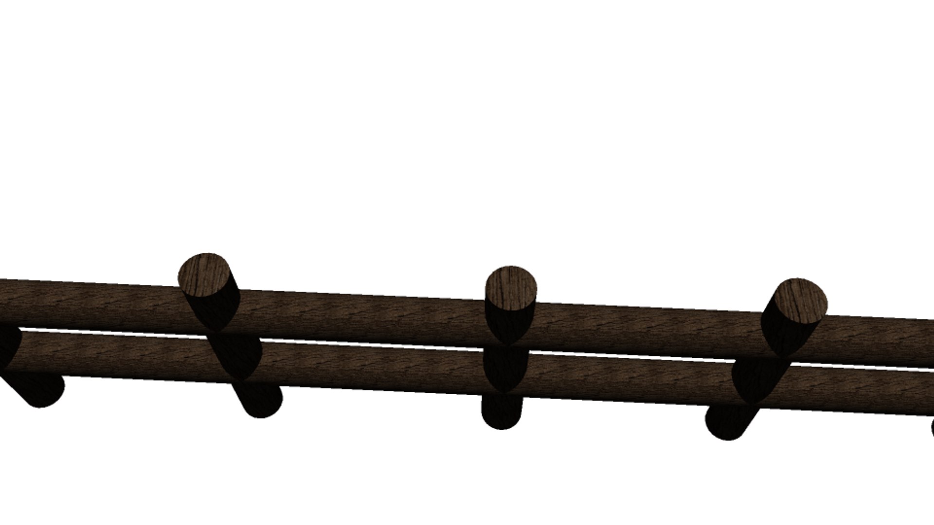 3d fence farm plains model