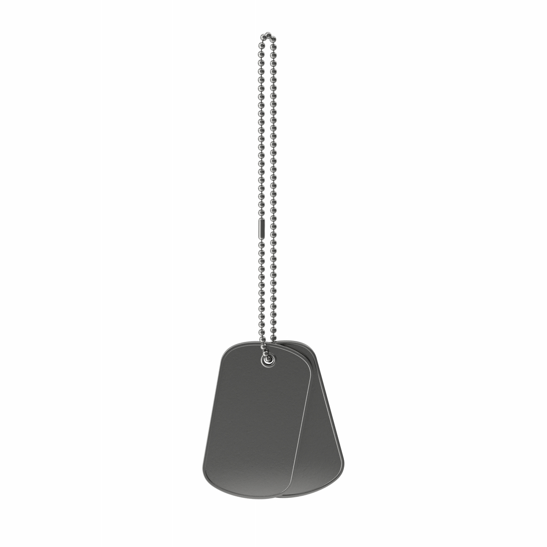 Hanging Dogtags 3D Model - TurboSquid 2331693