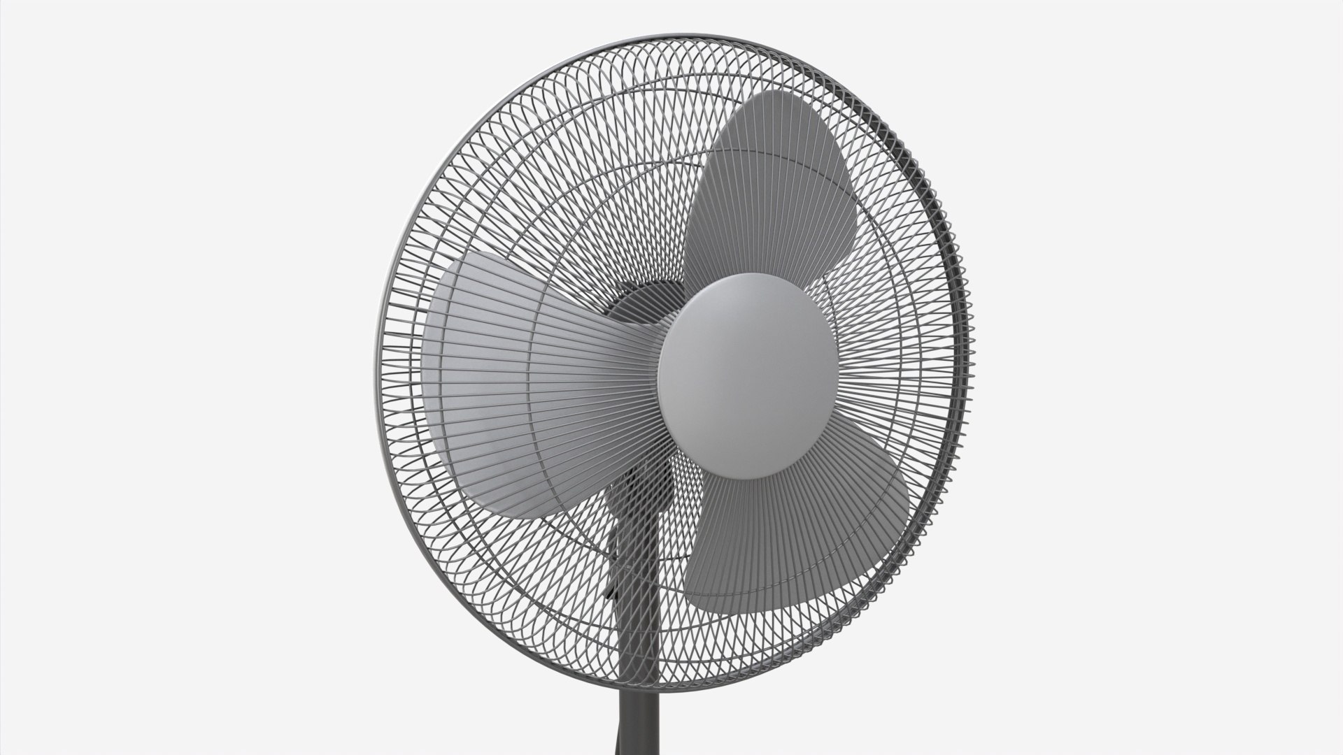 3D Floor Fan Gray model - TurboSquid 1952279