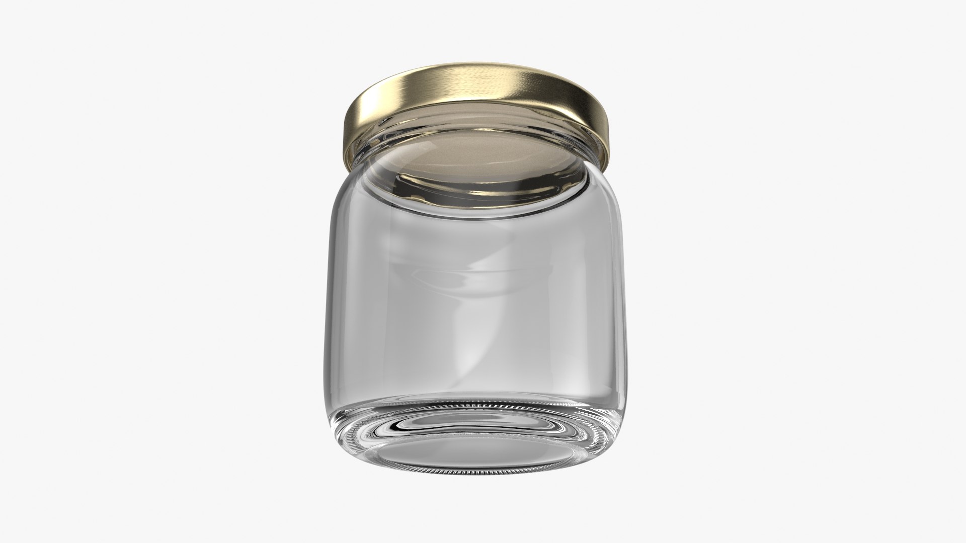 3D Glass Jar 05 - TurboSquid 2217443