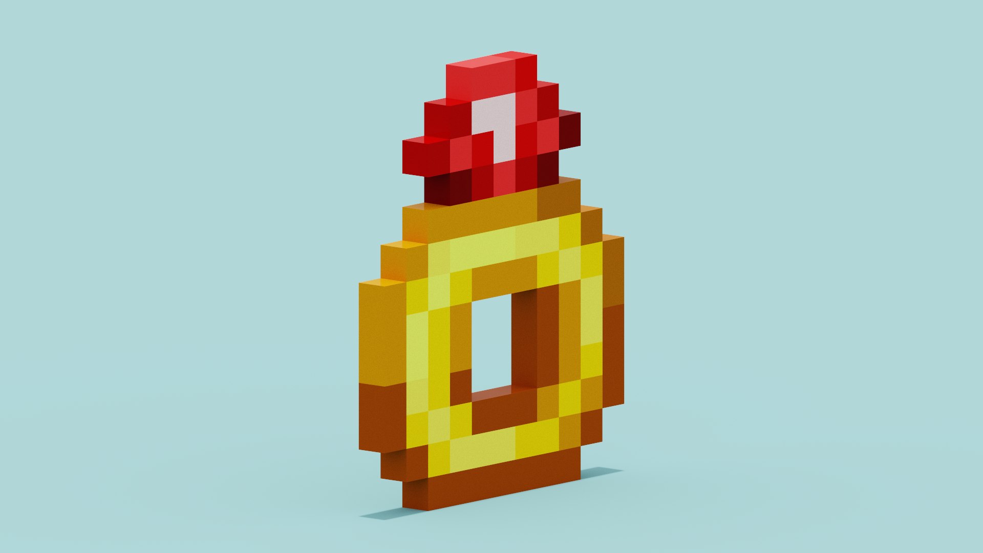Minecraft Ring 3D Model - TurboSquid 2151777