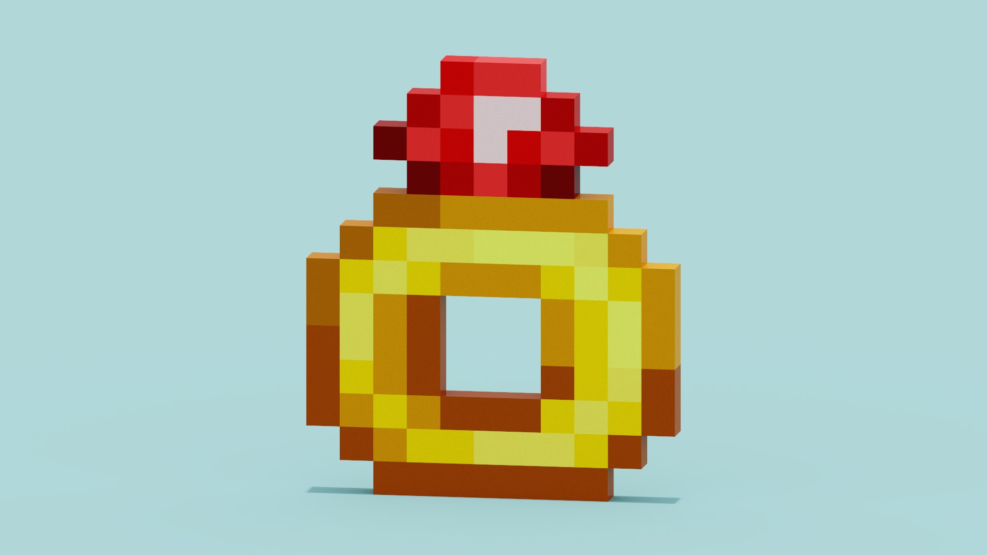 Minecraft Ring 3D Model - TurboSquid 2151777