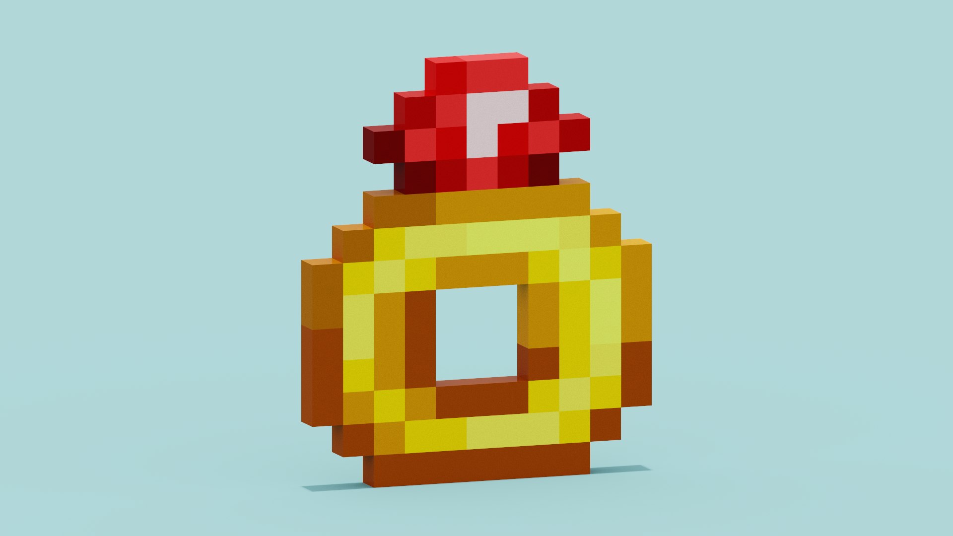 Minecraft Ring 3D Model - TurboSquid 2151777