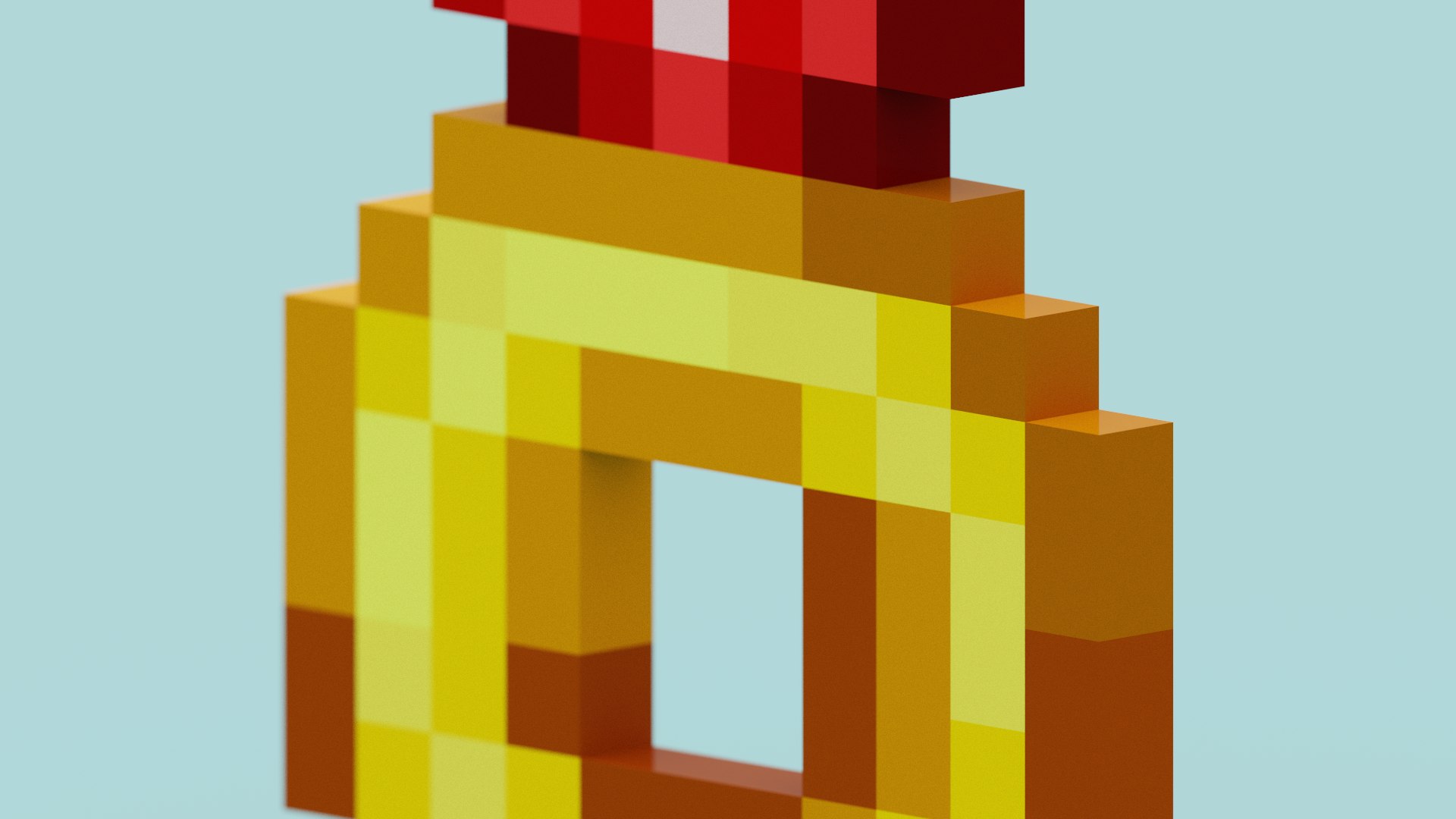 Minecraft Ring 3D Model - TurboSquid 2151777