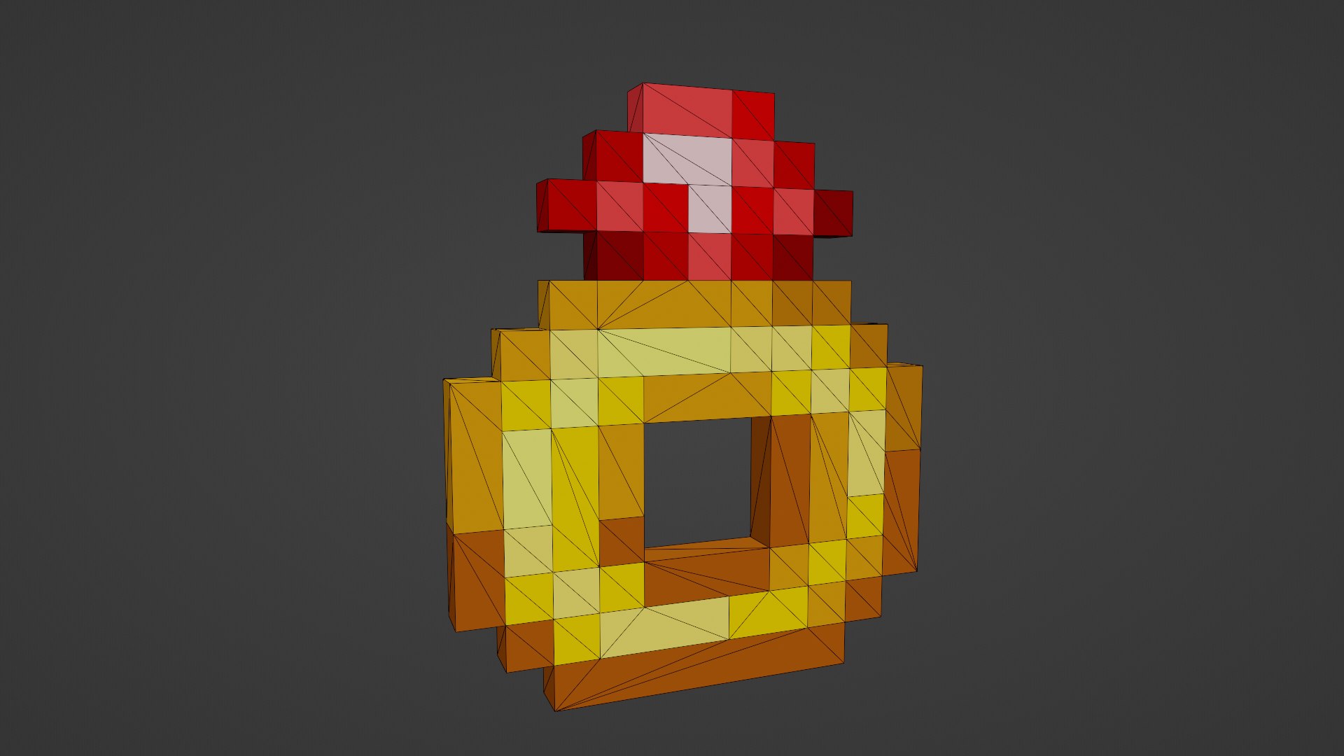 Minecraft Ring 3D Model - TurboSquid 2151777