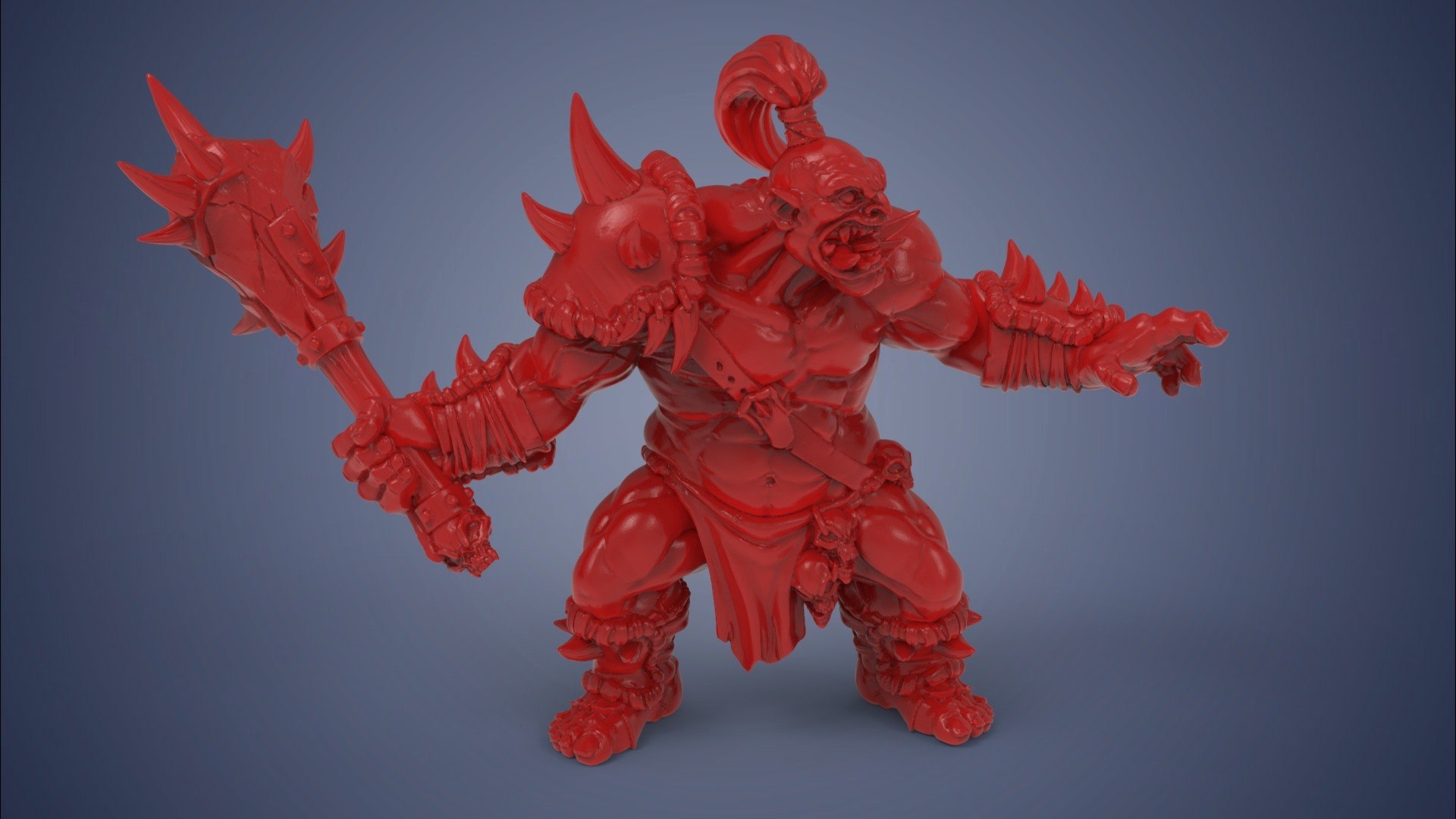 Orc - 3d Model For Printing Model - TurboSquid 1832710