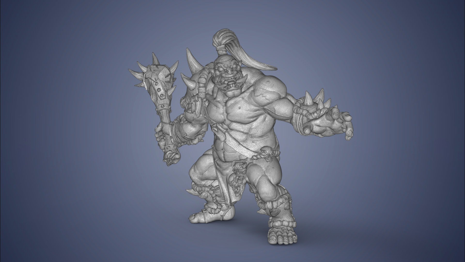 Orc - 3d Model For Printing Model - TurboSquid 1832710