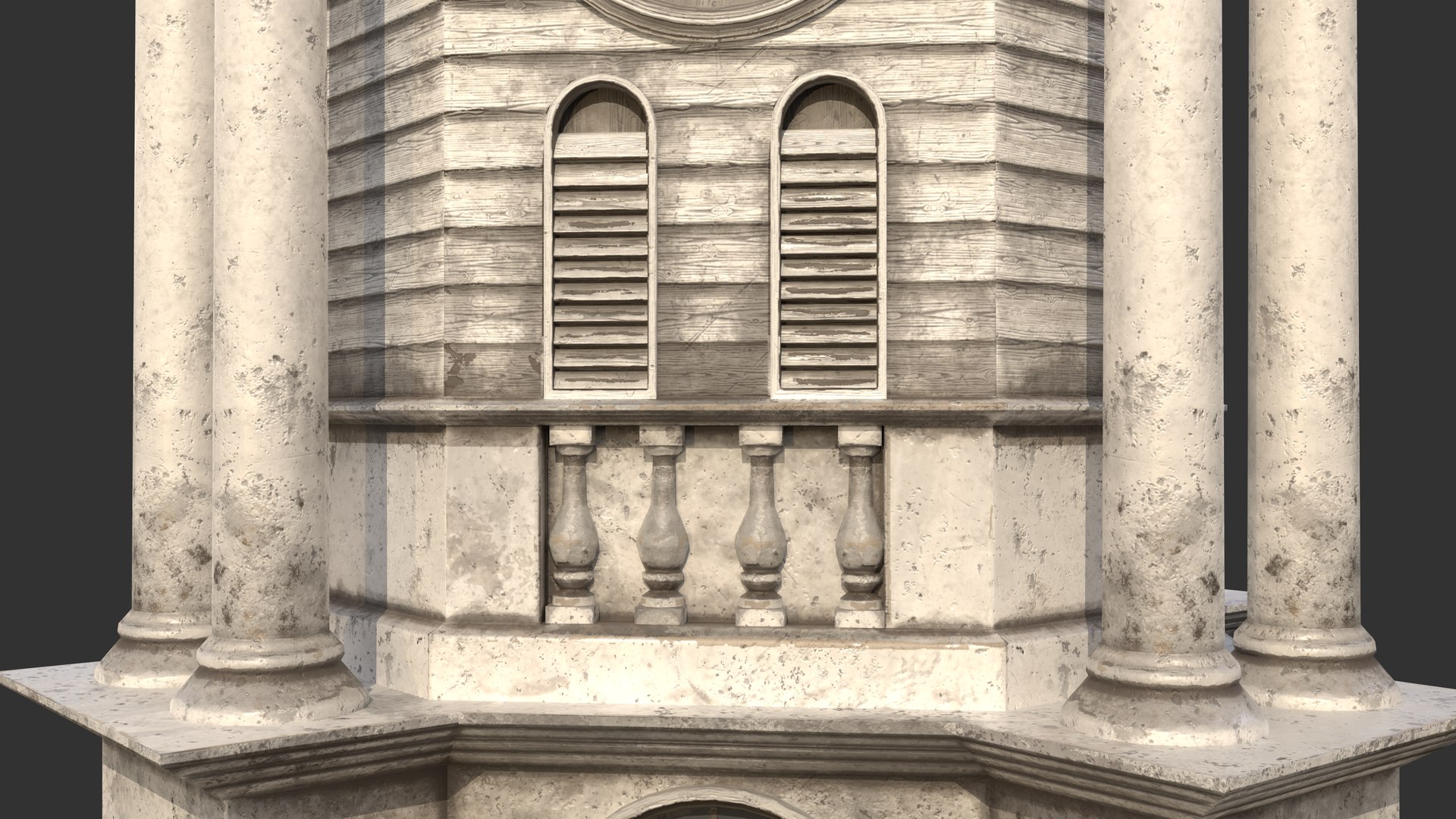 Tower Clock Model - TurboSquid 2269904