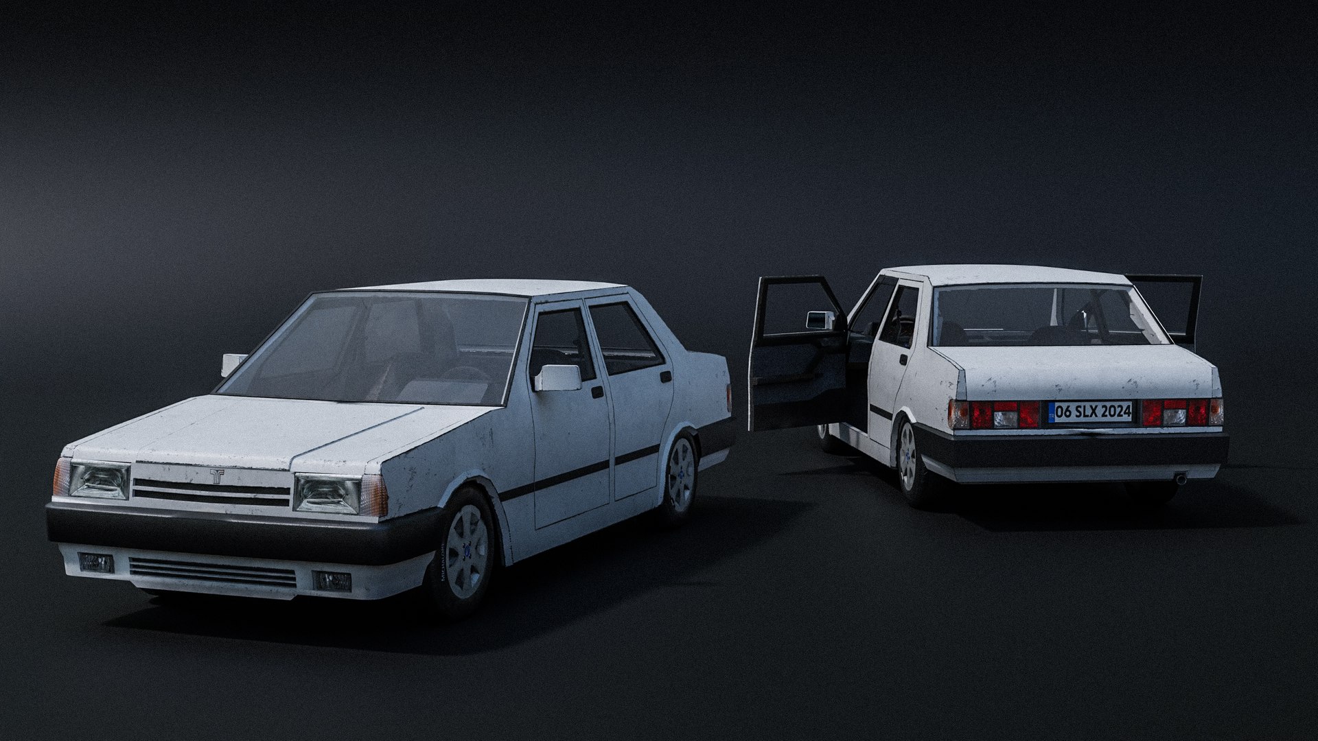 Tofas Dogan SLX - Game Ready Low Poly 3D - TurboSquid 2322407