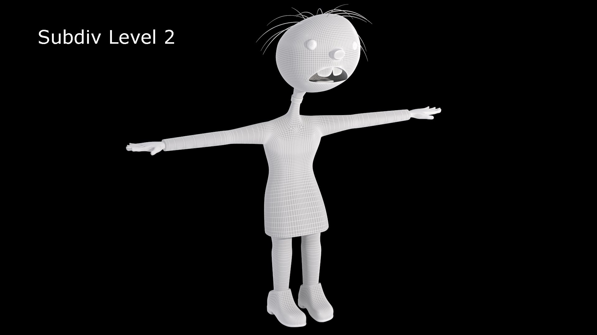 3D Funny Teen Age - TurboSquid 1705553