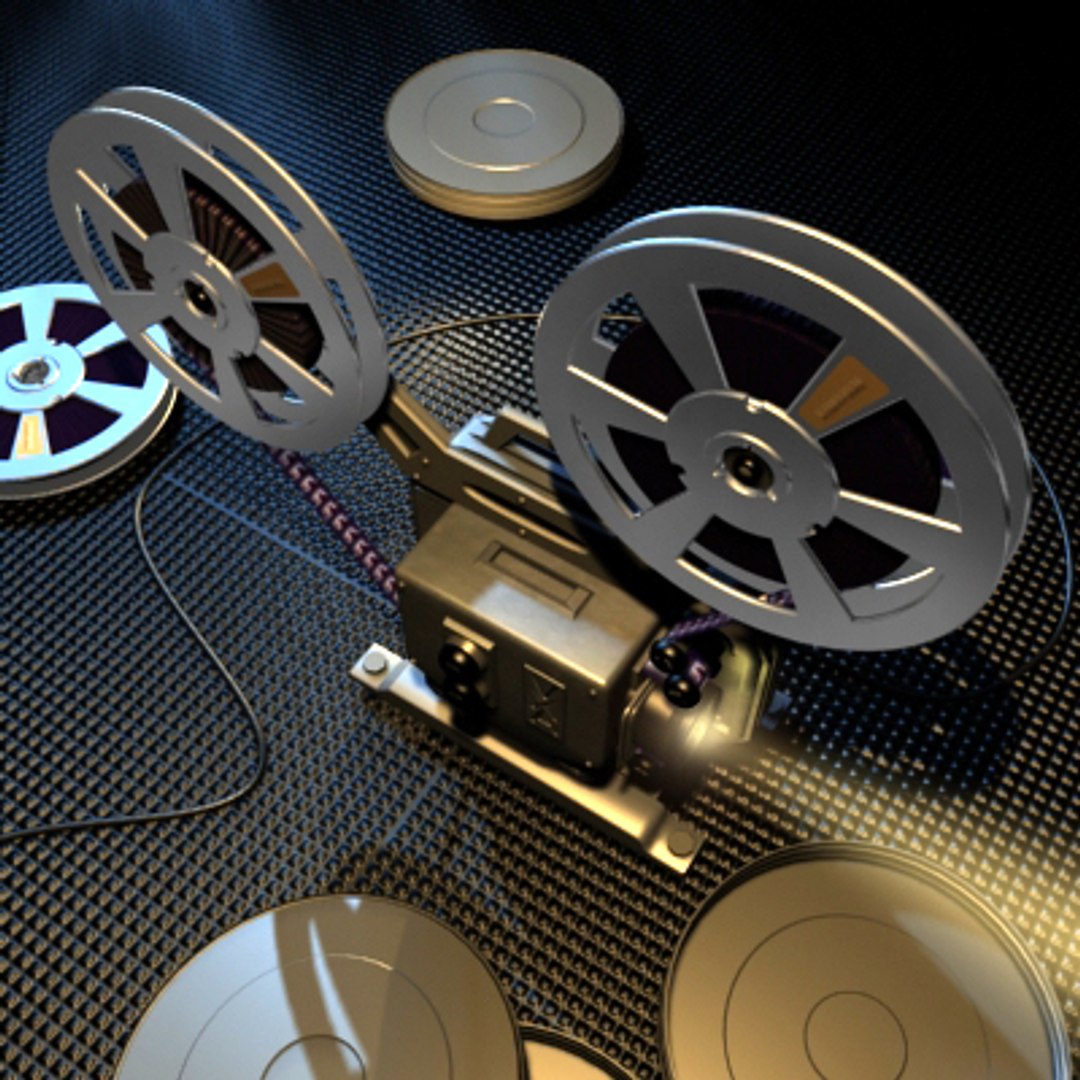 Old Projector Updated 3d Model