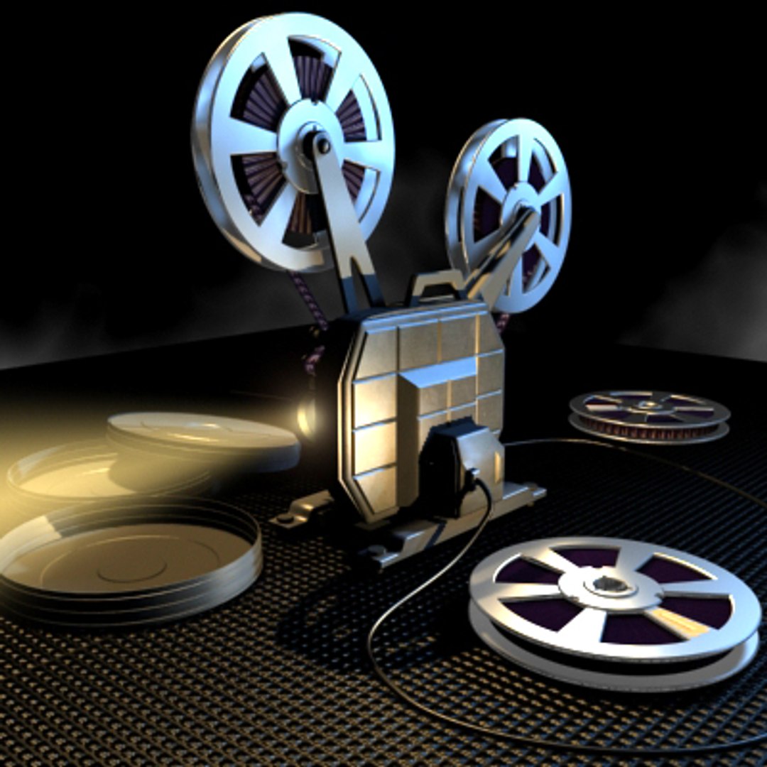 Old Projector Updated 3d Model